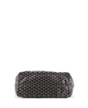 Goyard Gm Saint Louis Tote Coated Canvas - Black