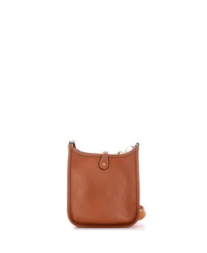 Hermès Tpm Evelyne Bag Gen Iii Clemence - Brown