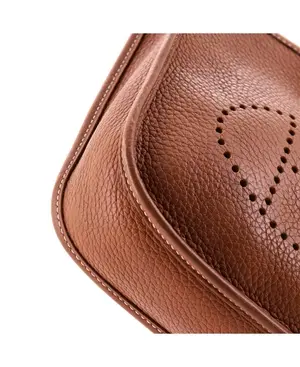 Hermès Tpm Evelyne Bag Gen Iii Clemence - Brown