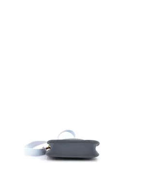 Hermès Tpm Evelyne Bag Gen Iii Clemence - Blue/ Black