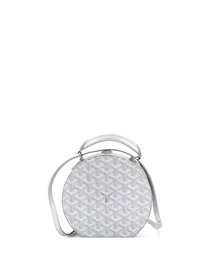 Goyard Alto Hatbox Bag Coated Canvas - Silver