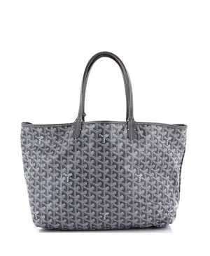 Goyard Pm Saint Louis Tote Coated Canvas - Gray