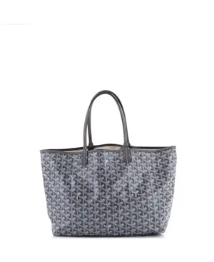 Goyard Pm Saint Louis Tote Coated Canvas - Gray