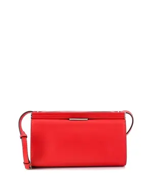 Hermès 21 Clic-h Shoulder Bag Evercolor - Red