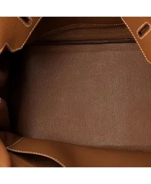 Hermès Birkin 35 Handbag Brown Togo With Hardware