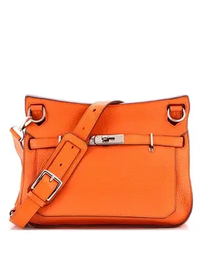 Hermès 28 Jypsiere Bag Clemence - Orange