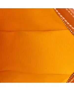 Goyard Hirondelle Shoulder Bag Coated Canvas And Leather
