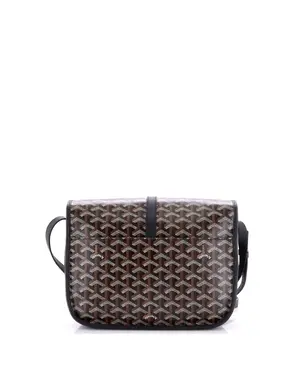 Goyard Mm Belvedere Ii Messenger Bag Coated Canvas
