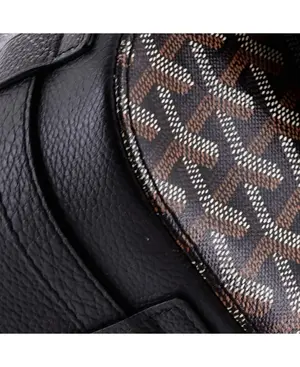Goyard Mm Belvedere Ii Messenger Bag Coated Canvas