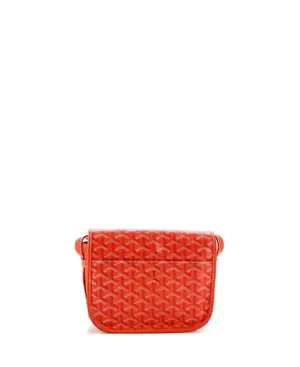 Goyard Pm Belvedere Messenger Bag Coated Canvas With Leather