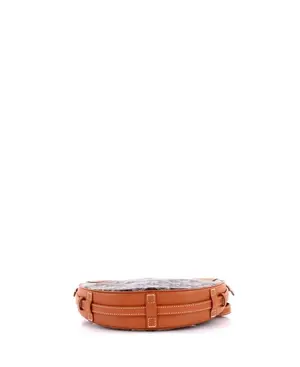 Goyard Hirondelle Shoulder Bag Coated Canvas And Leather