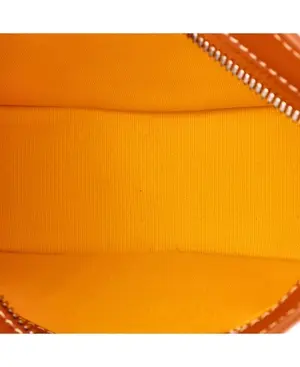 Goyard Hirondelle Shoulder Bag Coated Canvas And Leather
