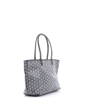 Goyard Pm Artois Tote Coated Canvas - Gray
