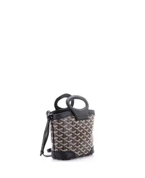 Goyard Mini Beluga Bag Coated Canvas - Black