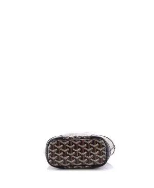 Goyard Mini Beluga Bag Coated Canvas - Black