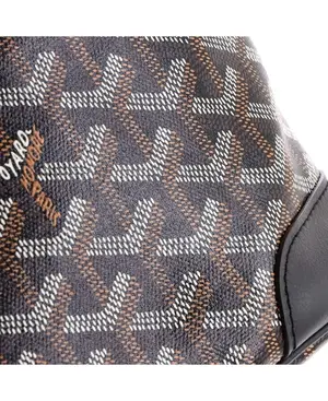 Goyard Mini Beluga Bag Coated Canvas - Black