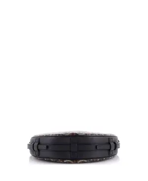 Goyard Hirondelle Shoulder Bag Coated Canvas And Leather