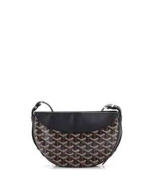 Goyard Hirondelle Shoulder Bag Coated Canvas And Leather