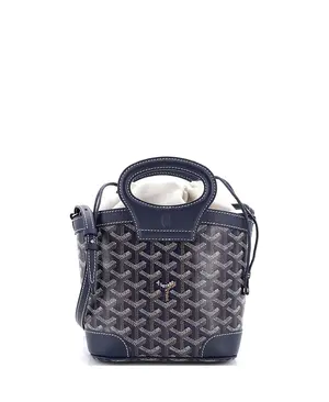 Goyard Mini Beluga Bag Coated Canvas - Blue