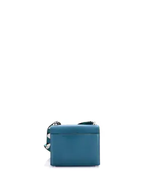 Hermès Mini Verrou Bag Chevre Mysore And Canvas