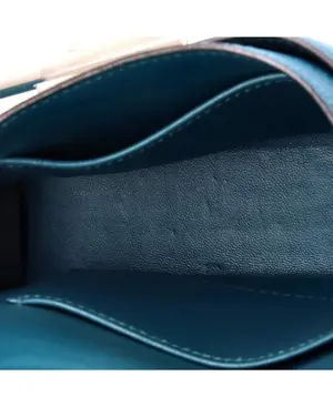 Hermès Mini Verrou Bag Chevre Mysore And Canvas