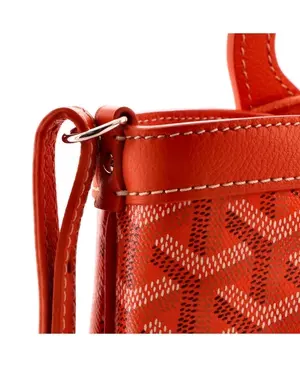 Goyard Mini Beluga Bag Coated Canvas - Orange