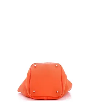 Hermès Mm Eclat Picotin Lock Bag Clemence