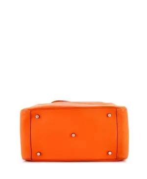 Hermès 34 Lindy Bag Clemence - Orange
