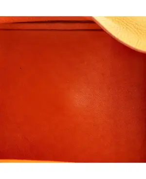 Hermès 34 Lindy Bag Clemence - Orange