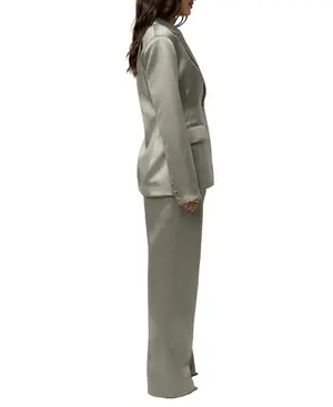 JLUXLABEL Victoria Satin Blazer
