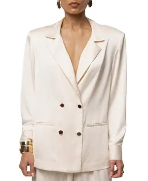 JLUXLABEL The Standard Blazer - Ivory