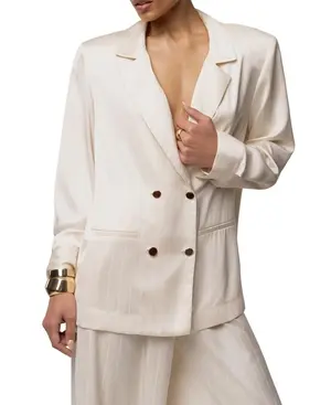 JLUXLABEL The Standard Blazer - Ivory