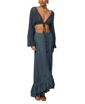 JLUXLABEL Sun And Sand Maxi Skirt