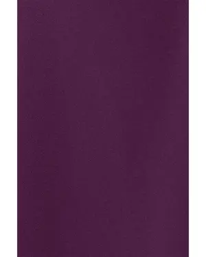 Aqua Knot Neck Pleated Waist Gown Exclusive - Plum