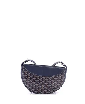 Goyard Hirondelle Shoulder Bag Coated Canvas And Leather