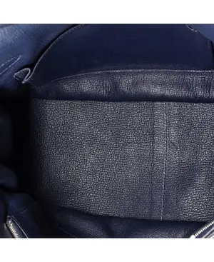 Hermès 34 Jypsiere Bag Clemence - Blue