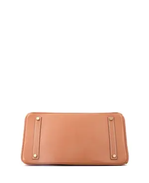Hermès Birkin 35 Handbag Brown Courchevel With Hardware