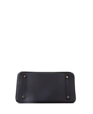 Hermès Birkin 30 Handbag Black Epsom With Gold Hardware - Noir