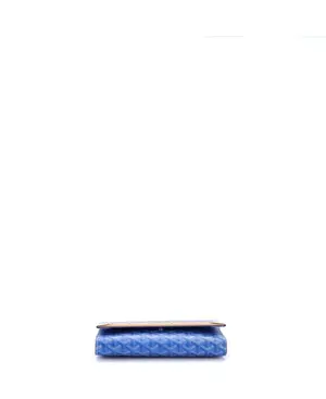 Goyard Pm Monte Carlo Clutch With Strap Coated Canvas