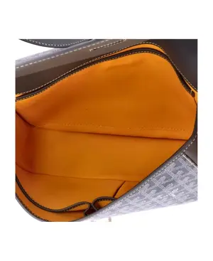 Goyard Mm Belvedere Ii Messenger Bag Coated Canvas