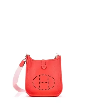 Hermès Tpm Evelyne Bag Gen Iii Clemence - Red