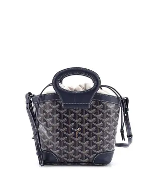Goyard Beluga Bag Coated Canvas - Blue