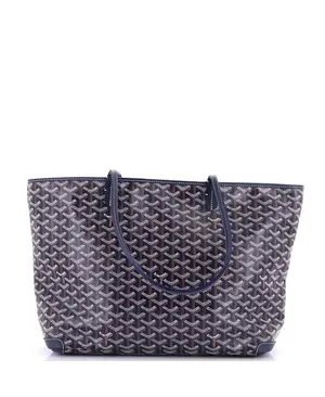Goyard Mm Artois Tote Coated Canvas - Blue