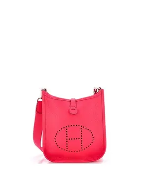 Hermès Tpm Evelyne Bag Gen Iii Clemence - Pink