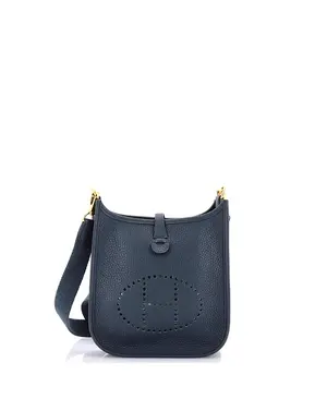 Hermès Tpm Evelyne Bag Gen Iii Clemence - Green