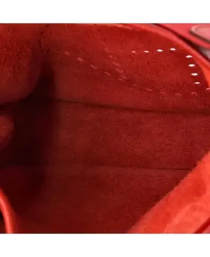 Hermès Gm Evelyne Bag Gen Iii Clemence - Red