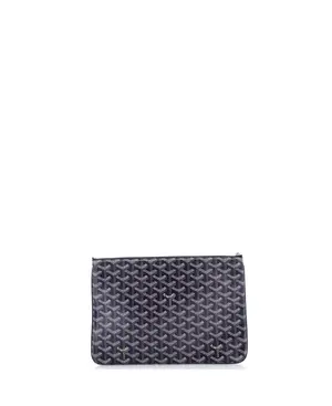 Goyard Mm Senat Zip Pouch Coated Canvas