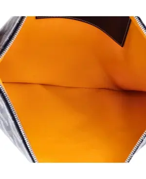 Goyard Mm Senat Zip Pouch Coated Canvas