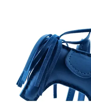 Hermès Pm Mono-tone Grigri Rodeo Bag Charm Leather
