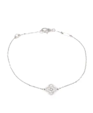 VAN CLEEF & ARPELS Sweet Alhambra Bracelet 18k Gold And Diamonds - White